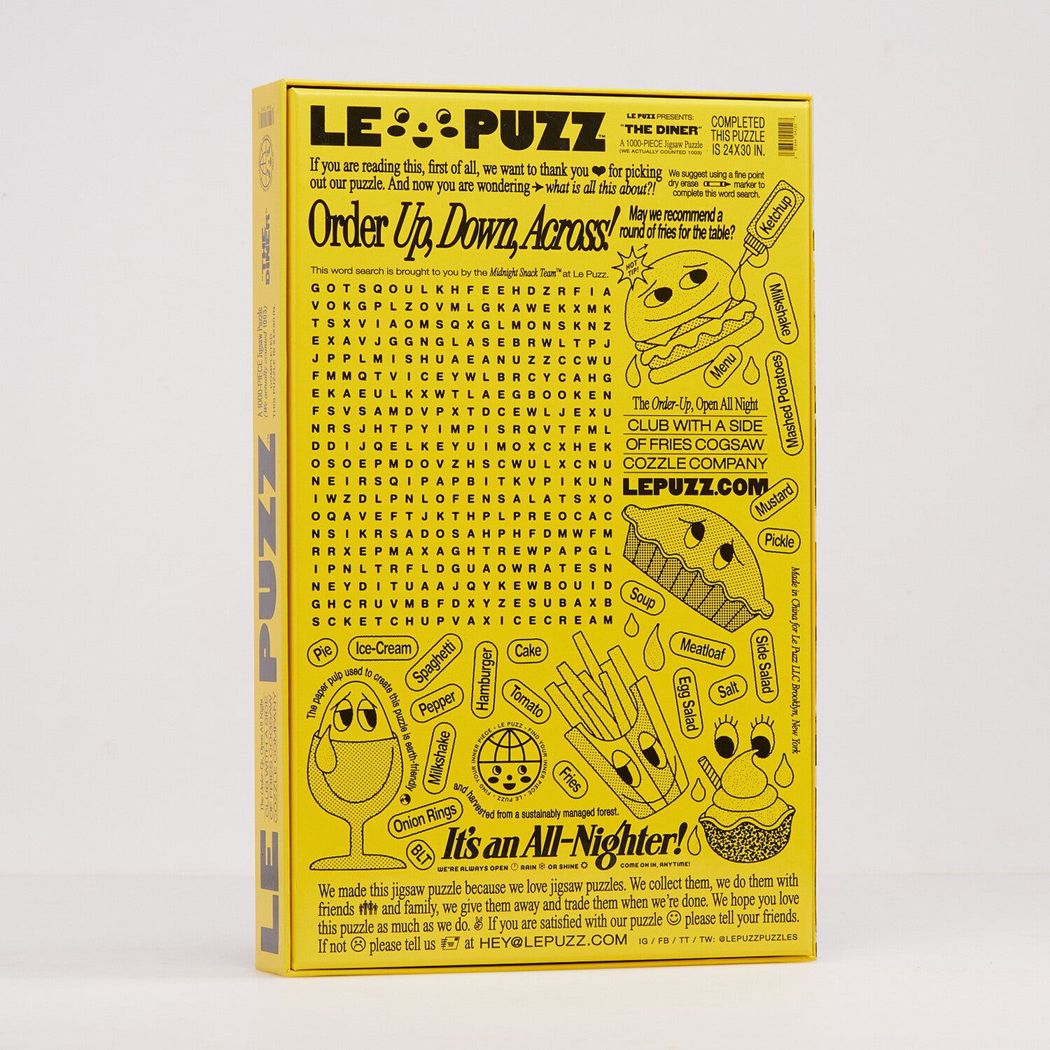 Puzzle The Diner - Le Puzz – Chandal